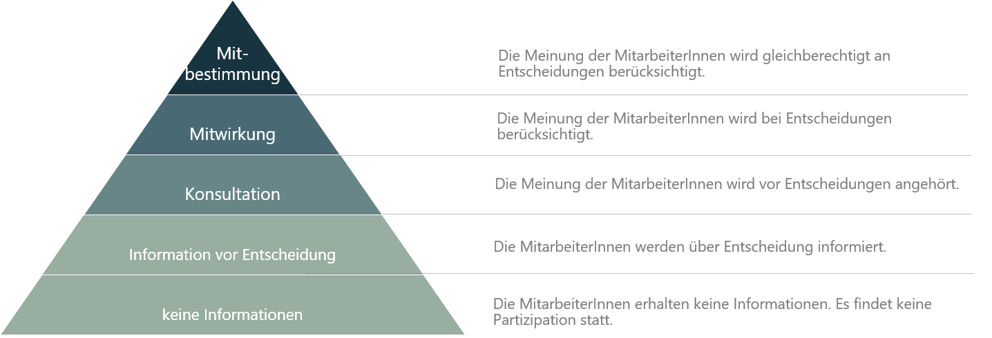 Warum wirkt sich personale Partizipation positiv auf die Leistung der ...